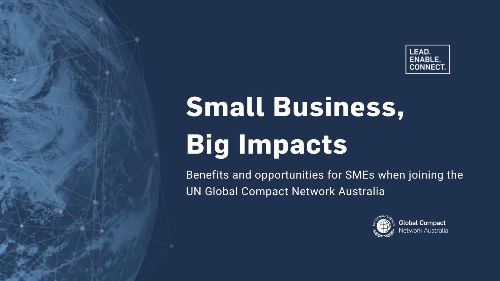 Small Business, Big Impacts: Benefits and opportunities for SMEs when ...