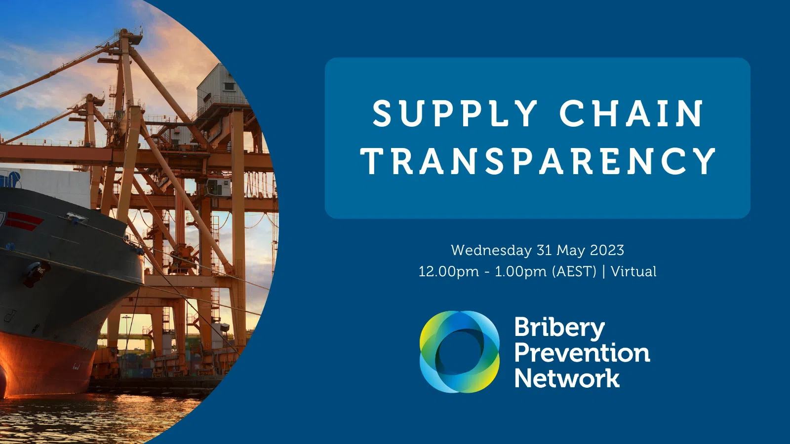 Bribery Prevention Network Webinar | Supply Chain Transparency - UN ...
