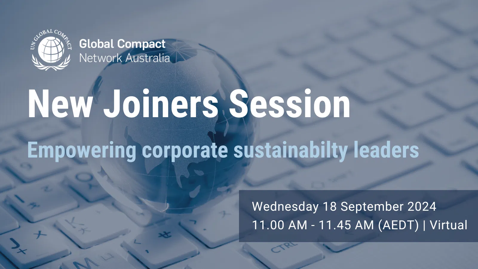 New Joiners Session - UN Global Compact Network Australia