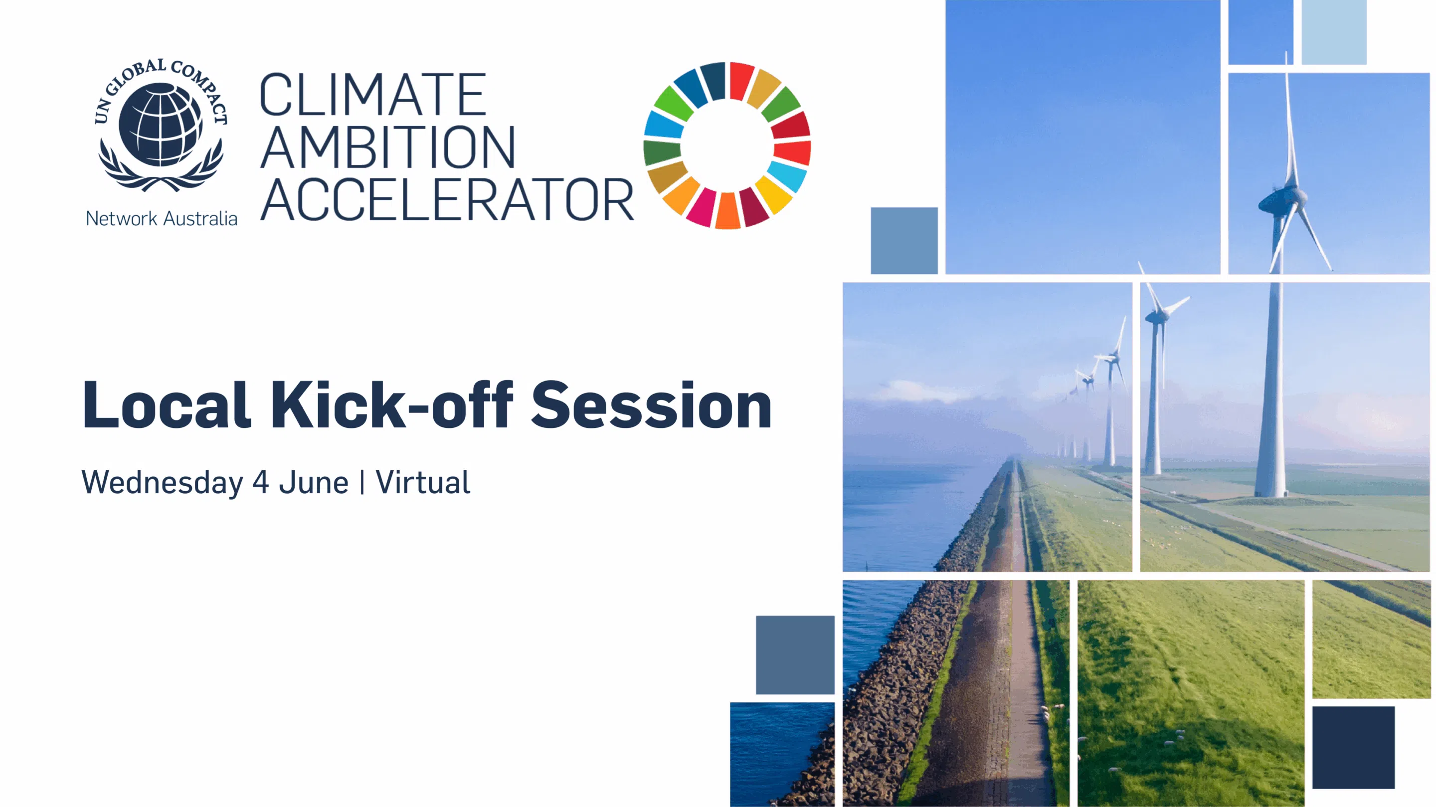 Local Kick-off Session | Climate Ambition Accelerator - UN Global Compact Network Australia