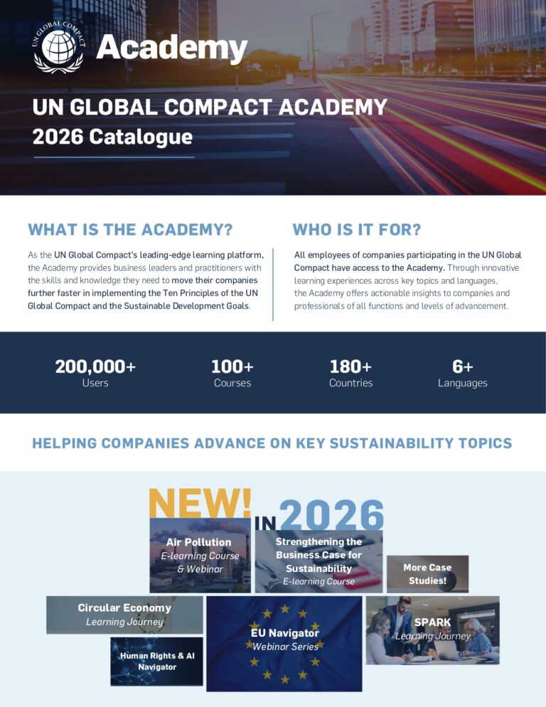 Academy - UN Global Compact Network Australia
